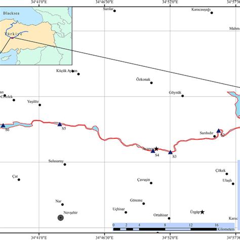 Sampling Stations On The Kızılırmak River Download Scientific Diagram