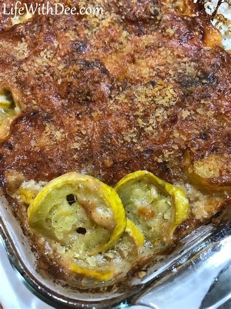 Squash Casserole A Delicious Summer Treat Life With Dee Squash Casserole A Delicious Summer Treat Life With Dee