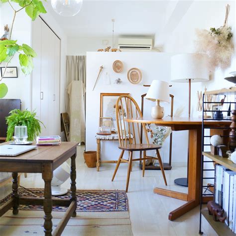 好きなものに囲まれる初めての一人暮らし。ヴィンテージのある暮らしを楽しむ1ldkインテリア Goodroom Journal