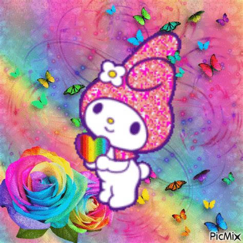 My Melody Free Animated  Picmix