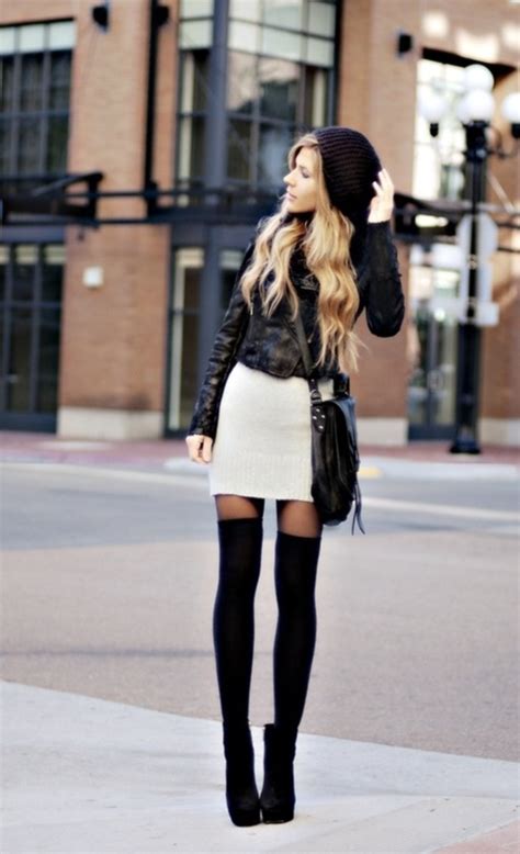 30 Knee High Socks Outfits For Fall 2017