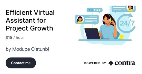 Efficient Virtual Assistant For Project Growth By Modupe Olatunbi