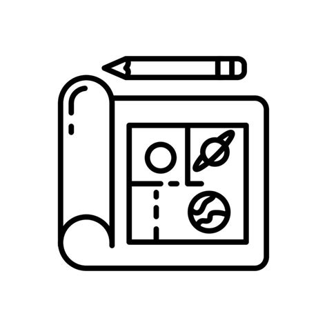 Space Planning Icon In Vector Illustration 36489391 Vector Art At Vecteezy
