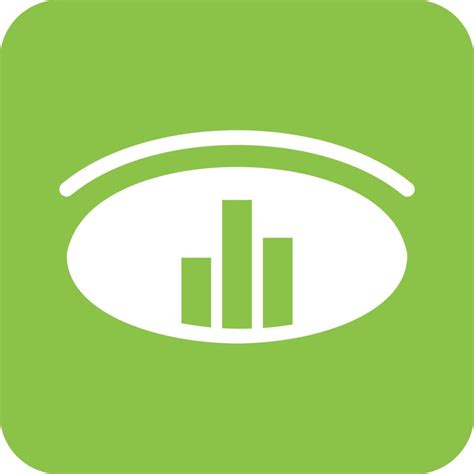 Data Insight Glyph Round Background Icon 13385740 Vector Art At Vecteezy