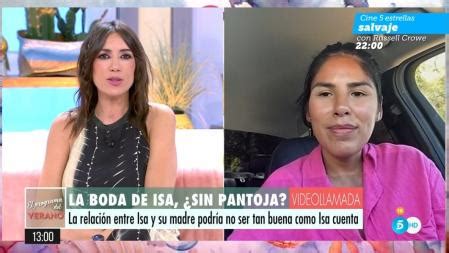Isa Pantoja responde a su madre después de la negativa de la cantante de asistir a la boda de su