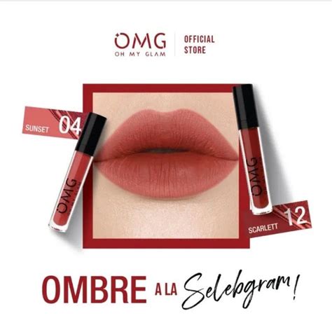 Jual Paket Ombre Lips OMG Lipcream OMG Ombre Coffee Edition Lipcream