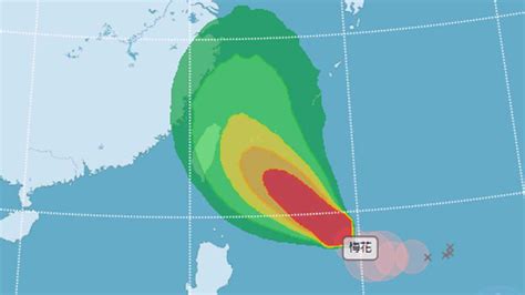 梅花將轉中颱！最快週日發海警 2降雨熱區出爐 Yahoo奇摩汽車機車