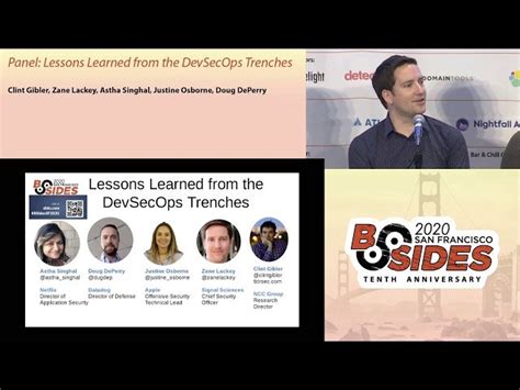 Security Bsides Talk Lessons From Devsecops Trenches From Security Bsides San Francisco Class