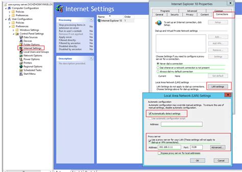 gpo did not apply for ie proxy settings on rdp server 2019 microsoft qanda