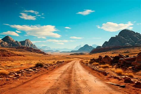 Premium Ai Image Beautiful Landscape Of The Negev Desert The Namib