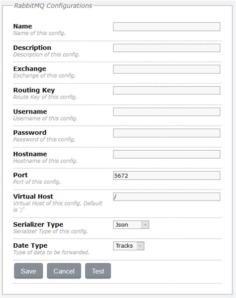 RabbitMQ Integration GpsGate Support