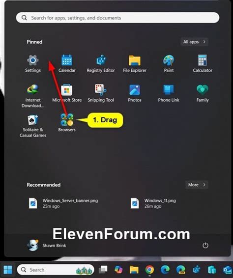 Rearrange Pinned Items On Start Menu In Windows 11 Windows 11 Forum