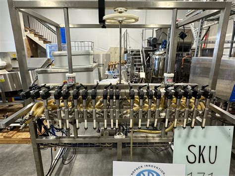 Slightly Used Inline Filling Systems Overflow Filler 16 20 Head Pr