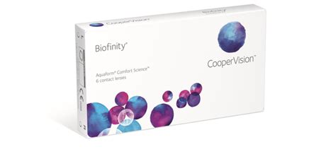 Biofinity Sphere Monthly Contact Lenses 6pk Torga Optical