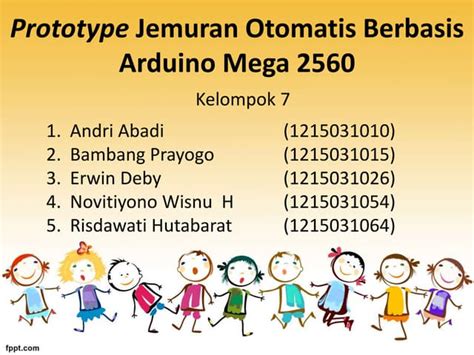 prototype jemuran otomatis berbasis arduino mega 2560 ppt