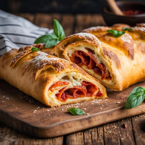 Cheesy Pepperoni Stromboli Recipe Cheff Recipes