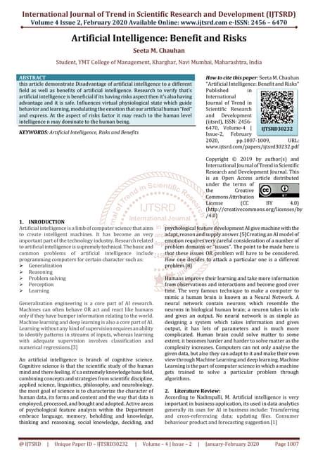 Artificial Intelligence Vs Human Intelligence Pptx