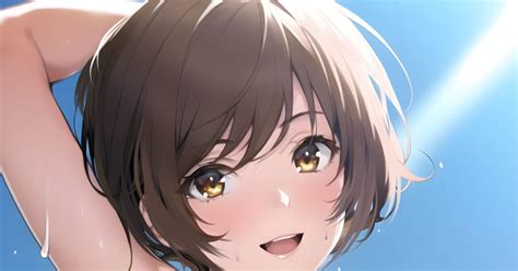 Aiイラスト 【週刊連載企画】陸上少女 弓達遥花 〜3人目の女神〜 Vol8 宿借り源八郎のイラスト Pixiv