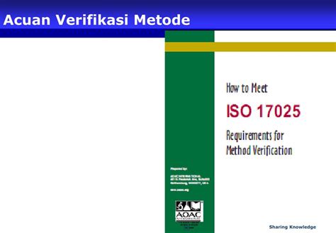 Ppt Validasi Dan Verifikasi Metode Analisis Powerpoint Presentation Free Download Id 2155558