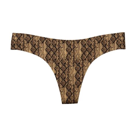 Python Thong Panties Best Seamless Thong Eby™