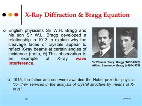 Diffraction Of X Rays Electrons And Neutrons Ppt Chemistry Science
