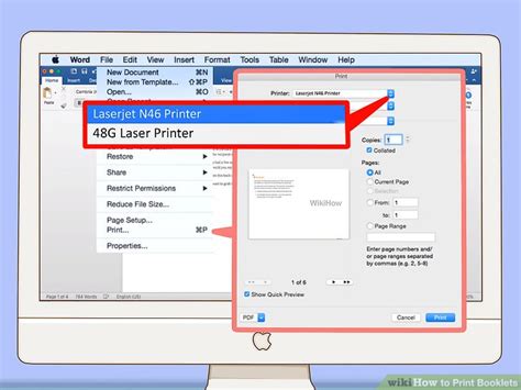 3 Ways To Print Booklets WikiHow 3 Ways To Print Booklets WikiHow