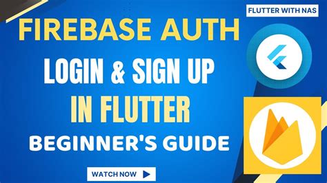 Flutter Firebase Authentication The Beginner S Way Login