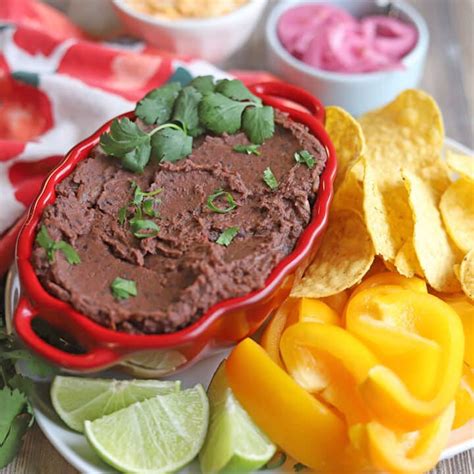 Chipotle Black Bean Dip Trader Joe S Copycat Cadry S Kitchen