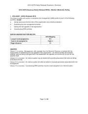 2016 AICPA Released Questions BEC Course Hero