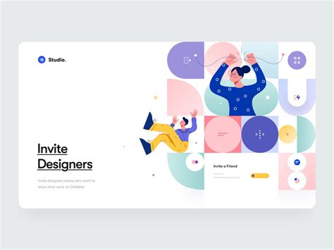 Dribbble中国官网优秀网页设计精选