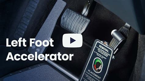 Left Foot Accelerator | Driving Aids from Mobility in Motion - YouTube