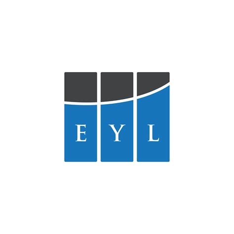 EYL Letter Logo Design On WHITE Background EYL Creative Initials