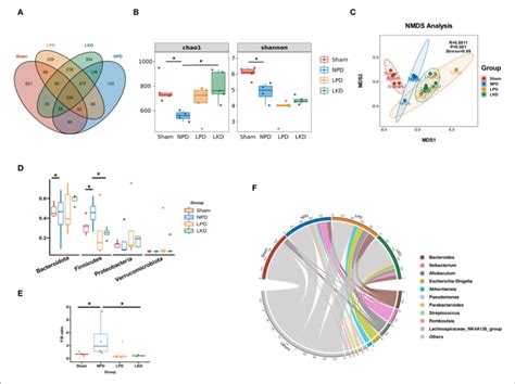 Gut Microbiome Taxonomic Features Of Four Groups A Venn Plot Download Scientific Diagram