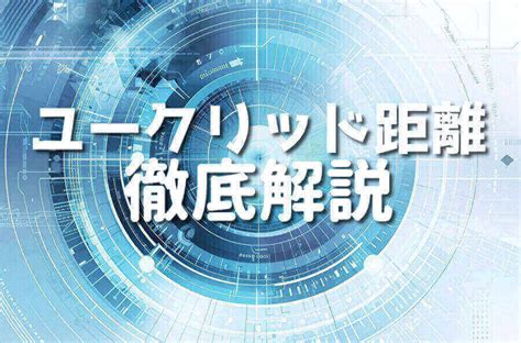 Pythonでマスターするユークリッド距離の計算法と応用例 選 Japanシーモア