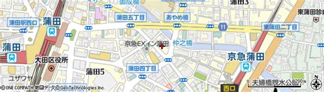 東京都大田区蒲田5丁目27 10の地図 住所一覧検索｜地図マピオン