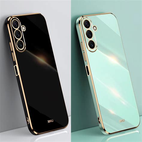 Capa De Silicone Macia De Luxo Para Samsung Galaxy M54 5g Shopee Brasil