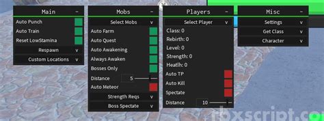 A Heros Destiny Auto Farm Auto Train Auto Punch Scripts Rbxscript