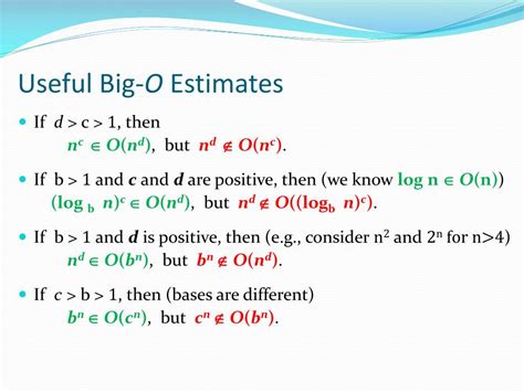 Ppt Discrete Mathematics Growth Of Functions Powerpoint Presentation