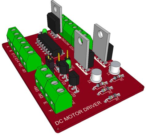DC Motor Driver Photo 4 Th Electronics Lab Com
