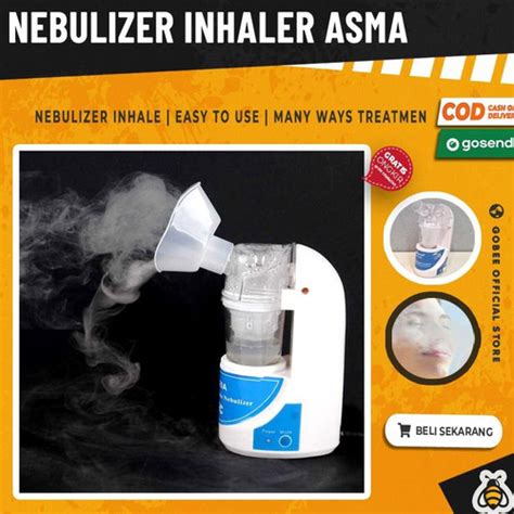 Jual Original Nebulizer Inhaler Asma Taffomicron Alat Pernafasan My