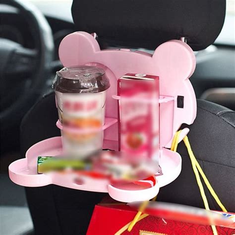 New 돼지 거치대 테이블 차량 자동차 차 뒷자석 컵 헬로마켓