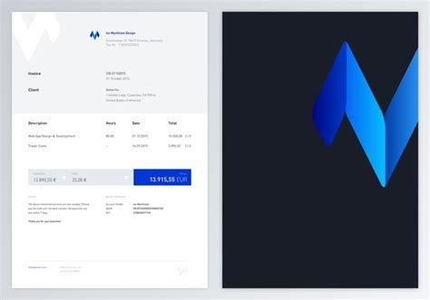 Web Application Design Invoice Design Invoicing
