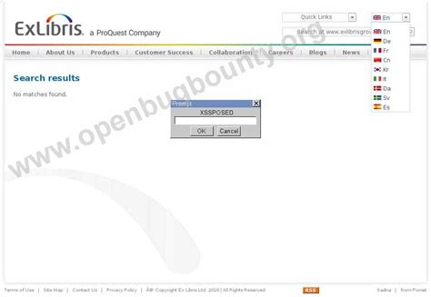 All Vulnerabilities For Exlibrisgroup Patched Via Open Bug Bounty