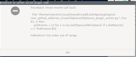 Can T Get Plugin To Work Issue Adamws Kicad Kbplacer GitHub