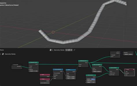 Blender Geo Nodes Control The Vertices Density Of Bezier Curve Modeling Blender Artists