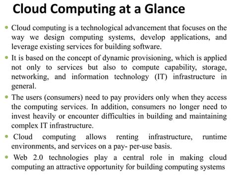 Cloud Computing Module 1 Basics Of Cloud Computing Ppt Cloud Computing Internet