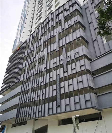 Perforated Facade Panel Screening Selangor Malaysia Kuala Lumpur Kl Bandar Puncak Alam