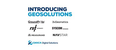 RST Instruments Joins Leading Names In Monitoring Introducing Geosolutions RST Instruments Ltd