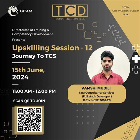 Vamsy Mudili On Linkedin Tcs Gitam Cse Professionalgrowth Careerdevelopment…