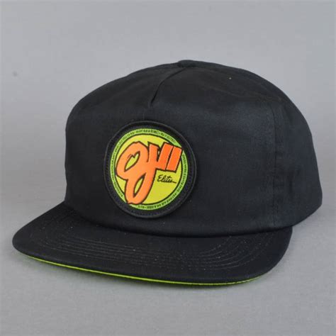 Ojs Wheels Oj2 Elites Snapback Cap Black Skate Clothing From Native
